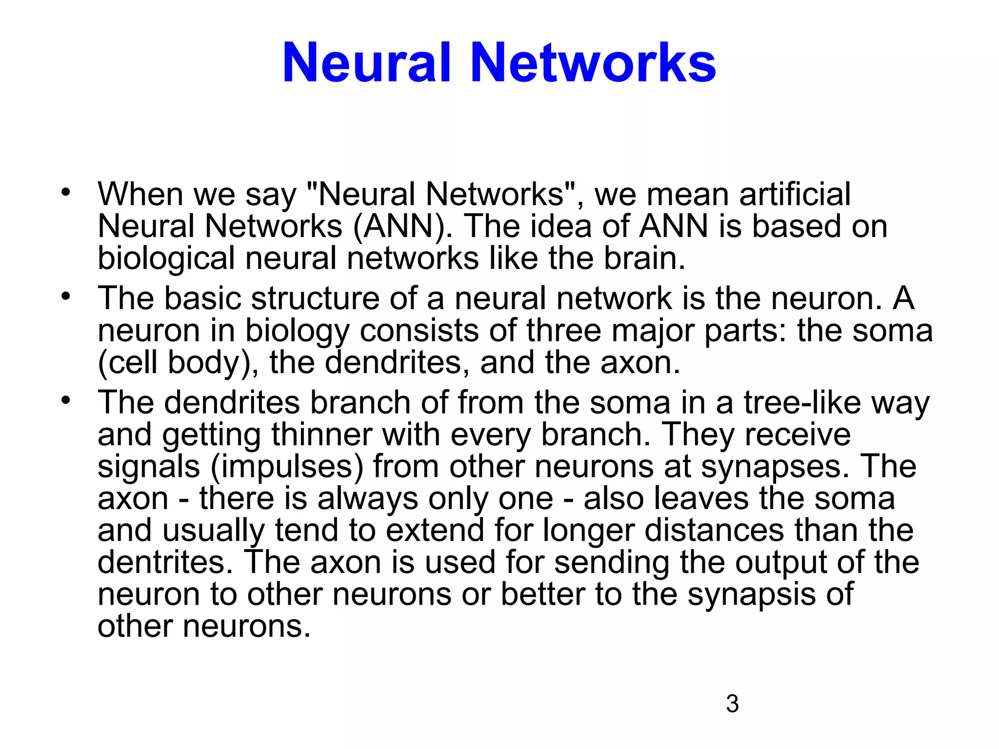 Machine learning by using python lesson 2 Neural Networks By Professor Lili Saghafi | PPT