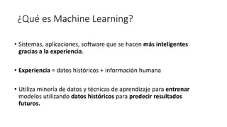 Machine learning conceptos y aplicaciones | PDF