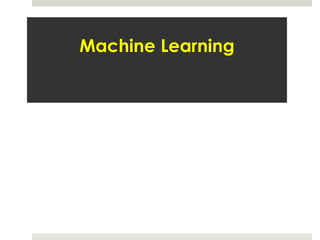 Machine learning course | PPT