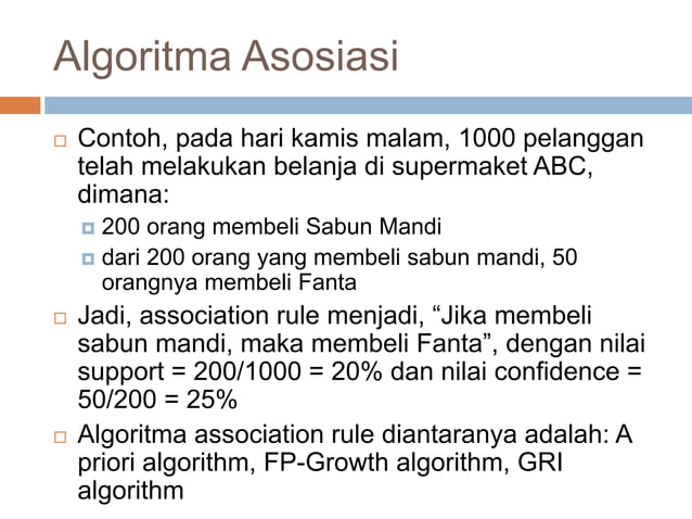 Machine learning dan data mining | PPTX