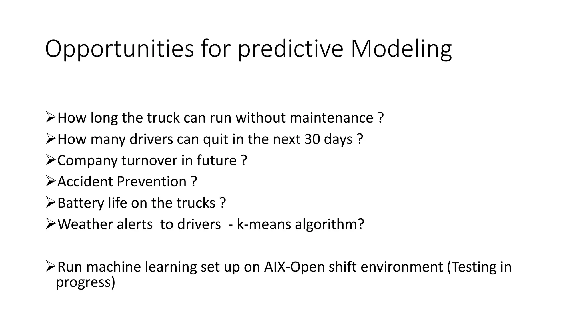 AI & Machine Learning in the Database World | PPTX