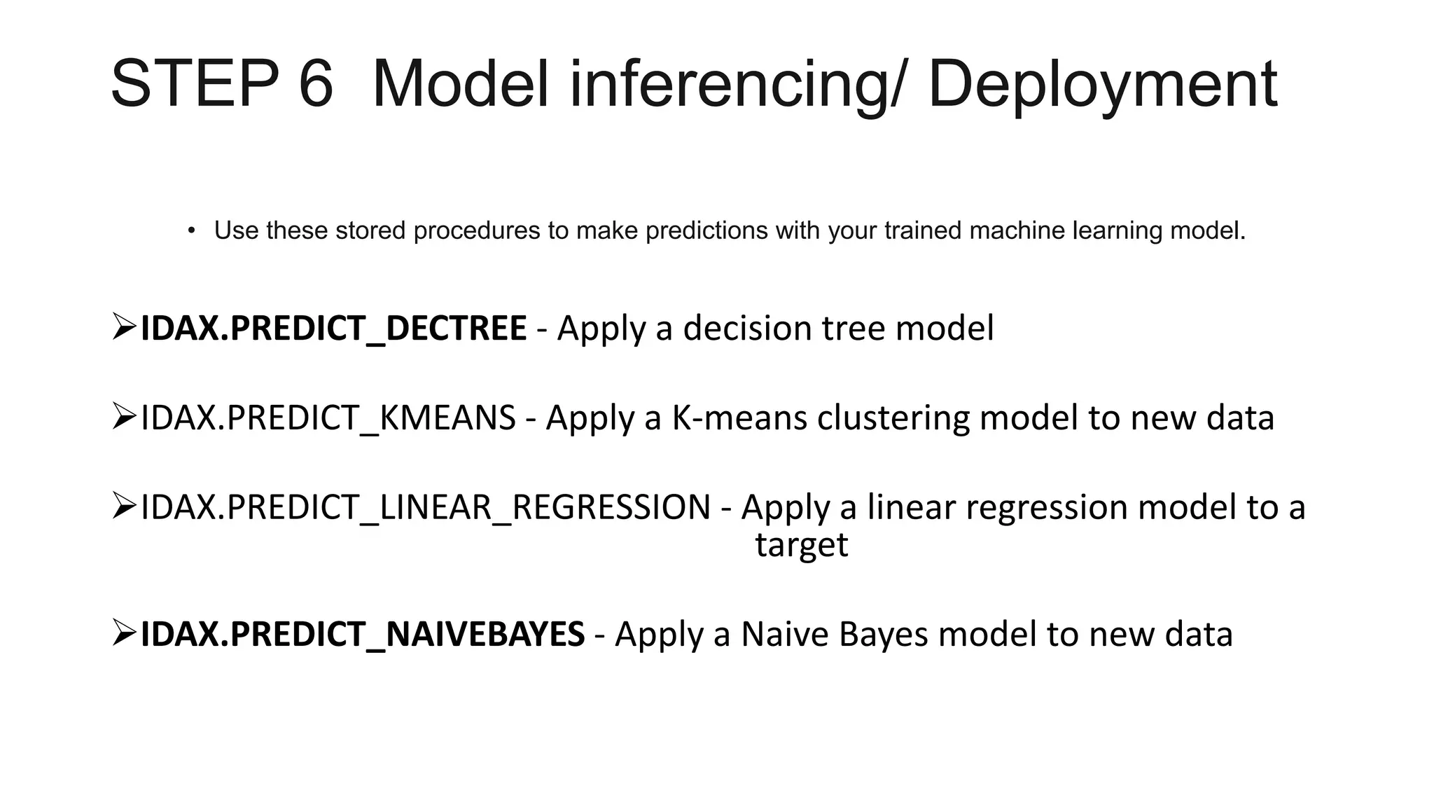 AI & Machine Learning in the Database World | PPTX