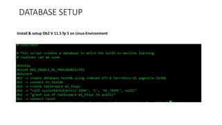 AI & Machine Learning in the Database World | PPTX