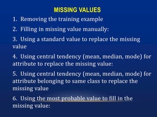 Data preprocessing in Machine learning | PPTX