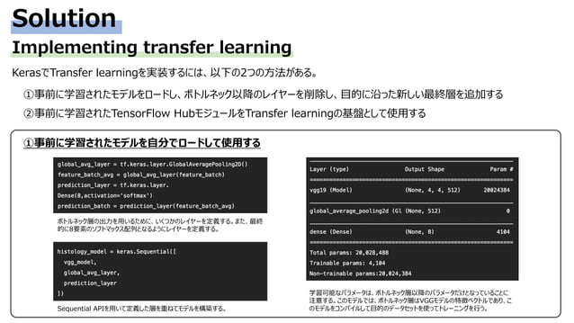 Machine learning design pattern transfer learning | PPT
