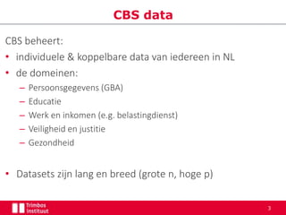Machine learning en cbs | PPT