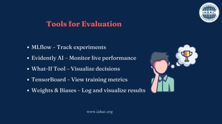 Machine Learning Evaluation | IABAC | PDF