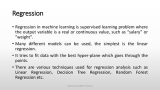 Machine learning for Data Science | PPTX