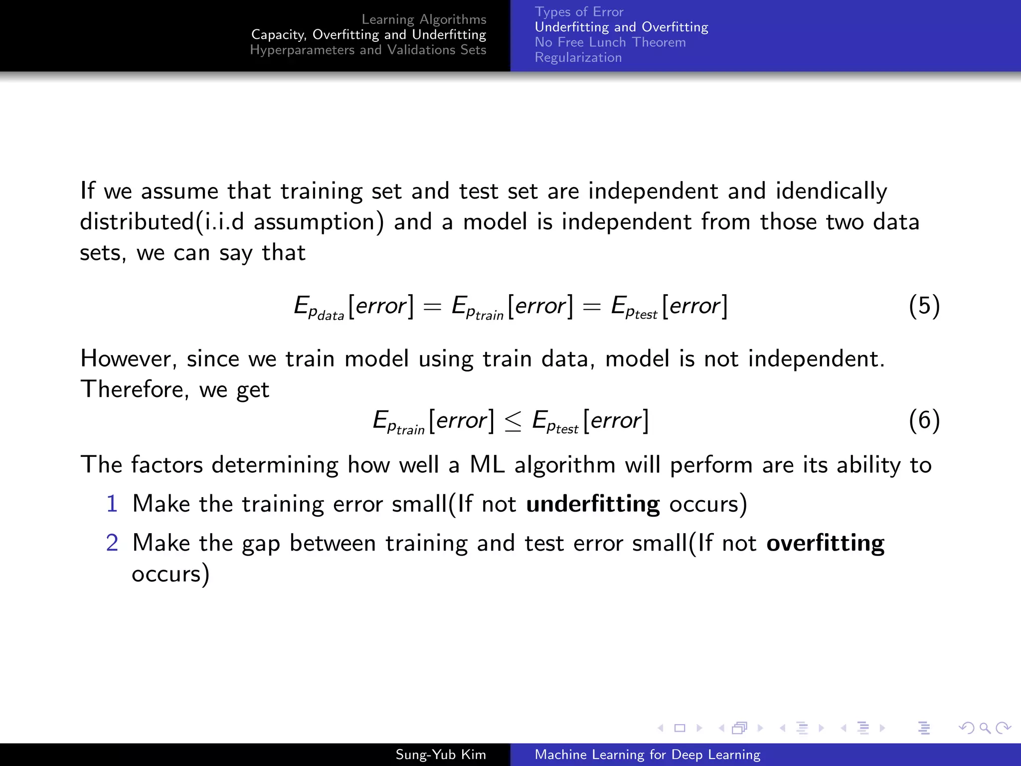 Machine learning for deep learning | PPT