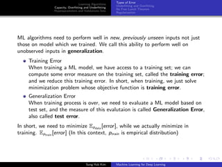 Machine learning for deep learning | PPT
