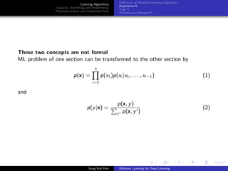 Machine learning for deep learning | PPT