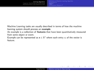 Machine learning for deep learning | PPT