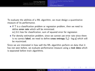 Machine learning for deep learning | PPT