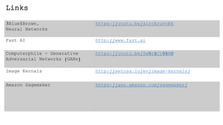 Machine learning for developers using python and tensor flow | PPTX