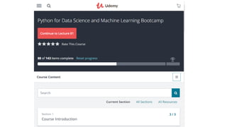 Machine learning for developers using python and tensor flow | PPTX