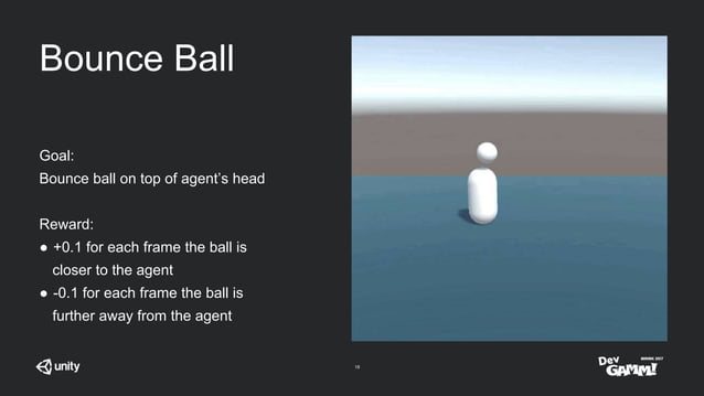 Machine Learning in Unity - How to give your game AI a real brain | PPT