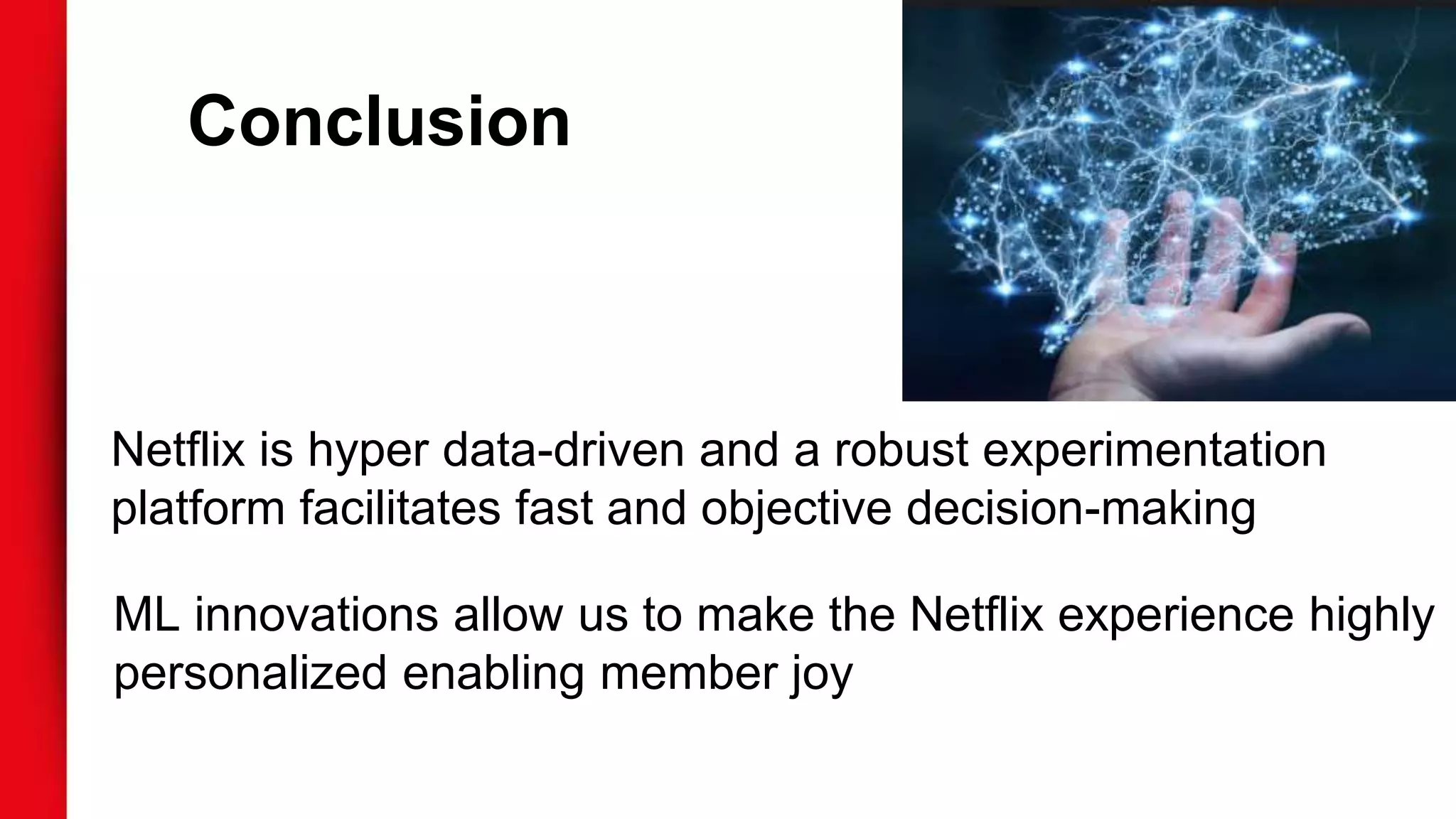 Machine learning for Netflix recommendations talk at SF Make School | PPTX