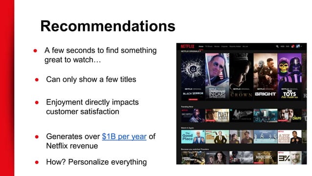 Machine learning for Netflix recommendations talk at SF Make School ...