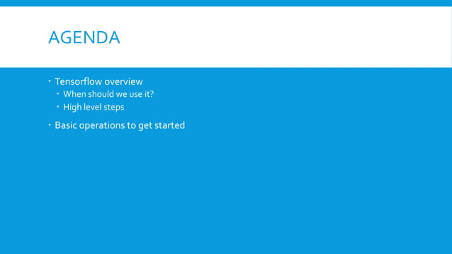 Overview of TensorFlow For Natural Language Processing | PPT