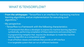 Overview of TensorFlow For Natural Language Processing | PDF