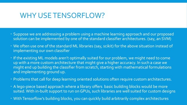 Overview of TensorFlow For Natural Language Processing