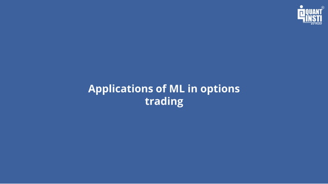 Machine Learning for Options Trading | PDF | Stocks and Bonds ...