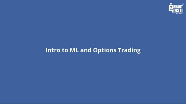 Machine Learning for Options Trading | PDF | Stocks and Bonds ...