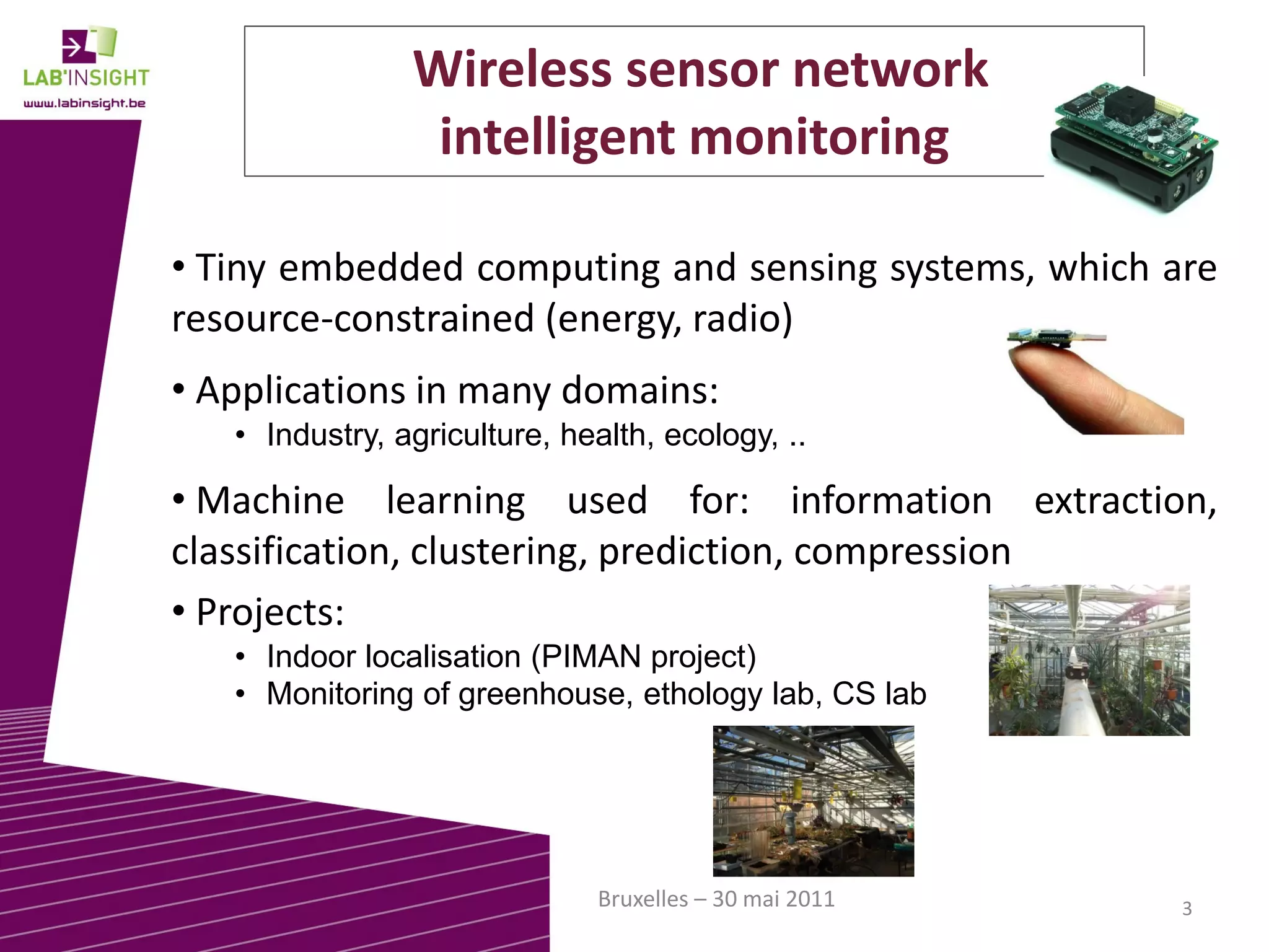 Machine learning group computer science department ULB - Lab'InSight Artificial Intelligence | PDF