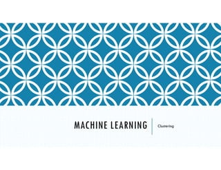 Machine learning hands on clustering | PDF