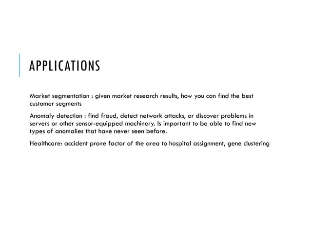 Machine learning hands on clustering | PDF | Computing | Technology ...
