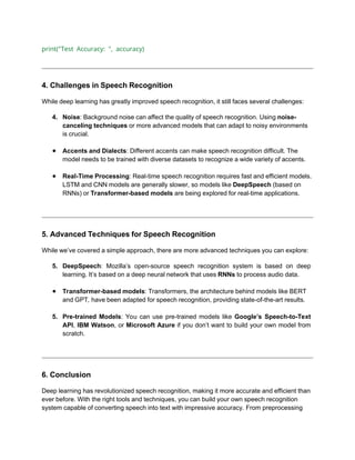 Machine Learning_ How to Do Speech Recognition with Deep Learning | PPT
