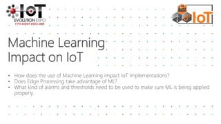 Machine Learning Impact on IoT - Part 2 | PPT
