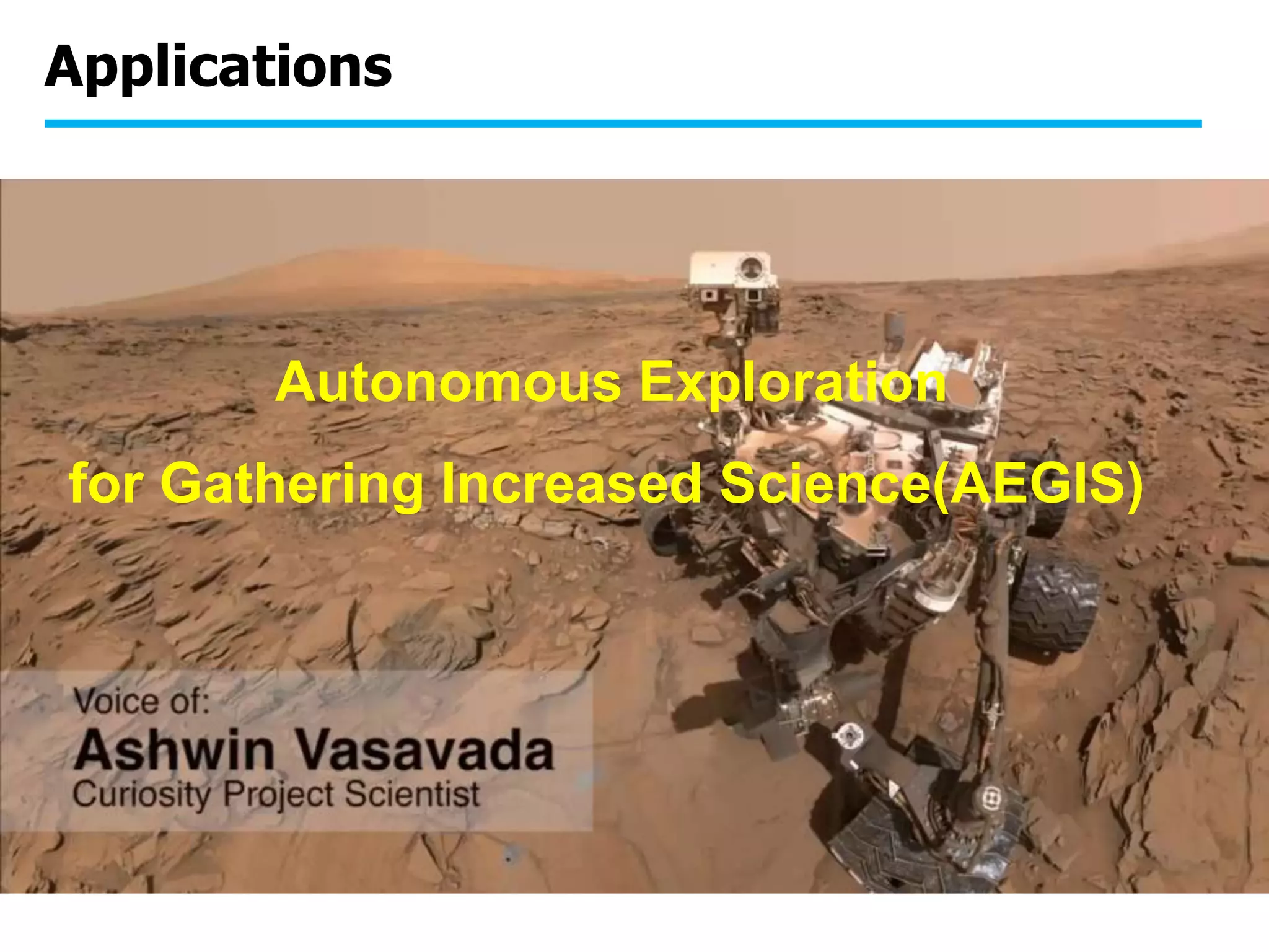 Machine learning applications in aerospace domain | PPTX