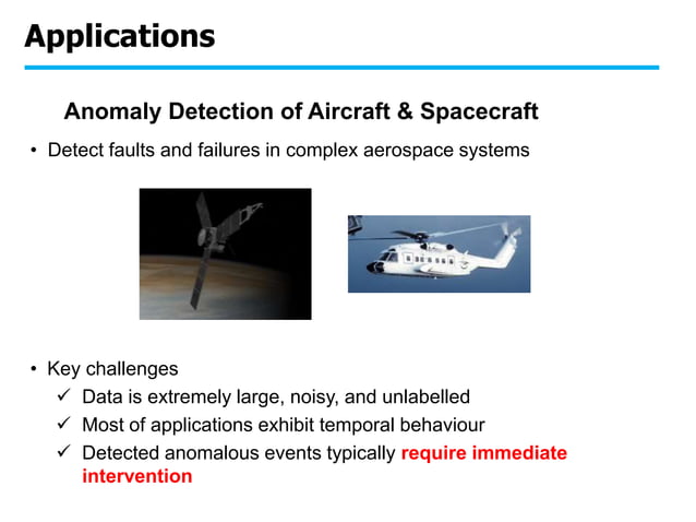 Machine learning applications in aerospace domain | PPT