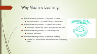 Machine Learning in Agriculture Module 1 | PPTX