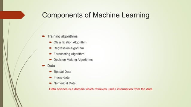 Machine Learning in Agriculture Module 1 | PPT
