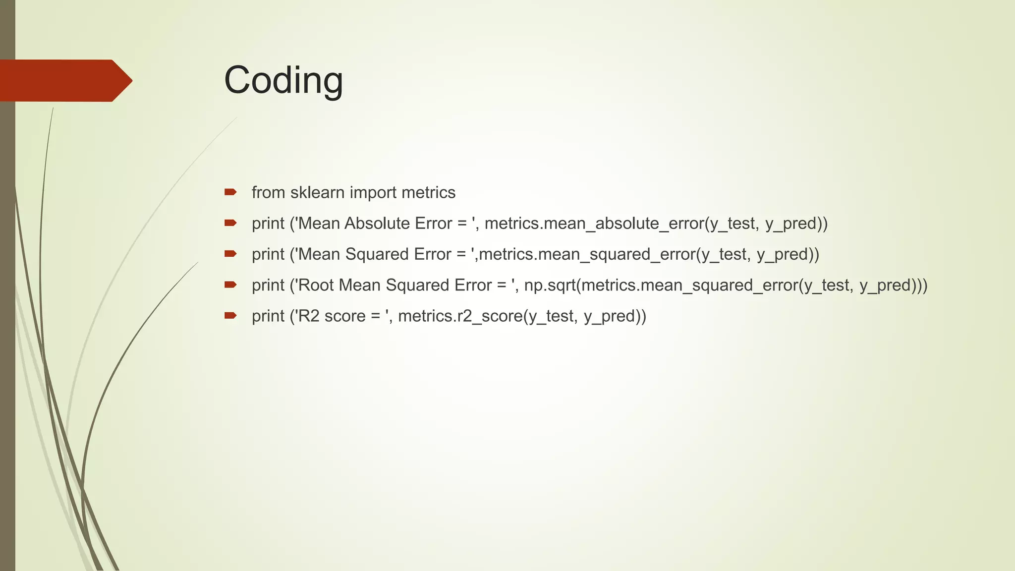 Machine Learning in Agriculture Module 3: linear regression | PPTX