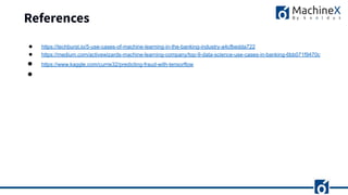 Machine Learning in Banking Sector | PDF
