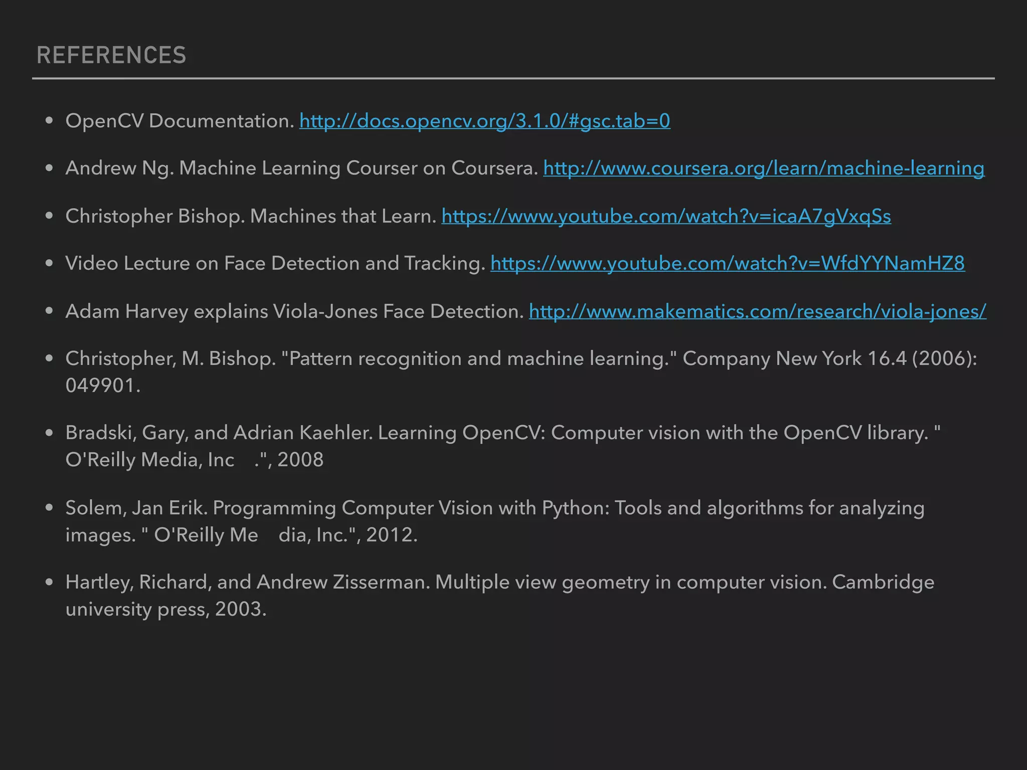 Machine learning & computer vision | PDF