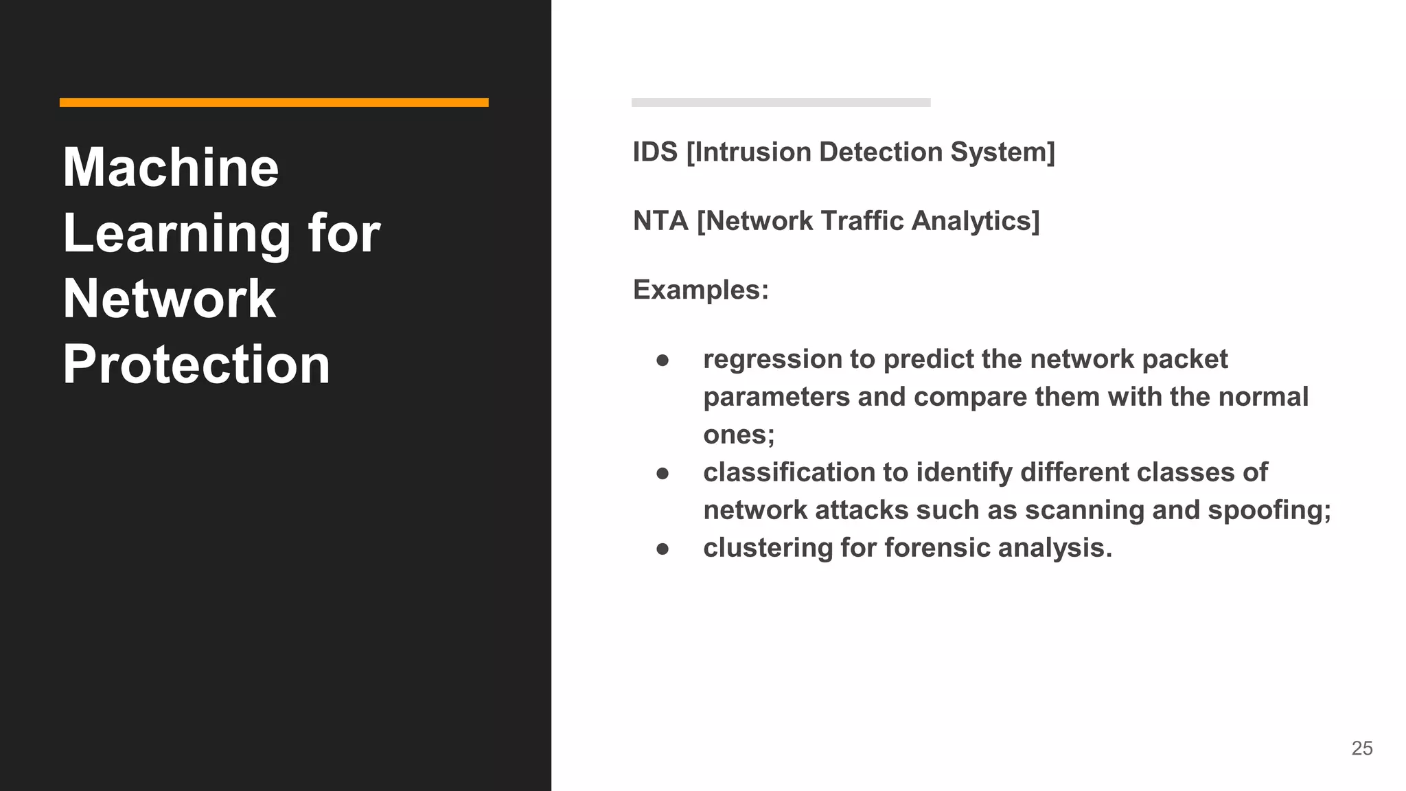 Machine learning in Cyber Security | PPTX