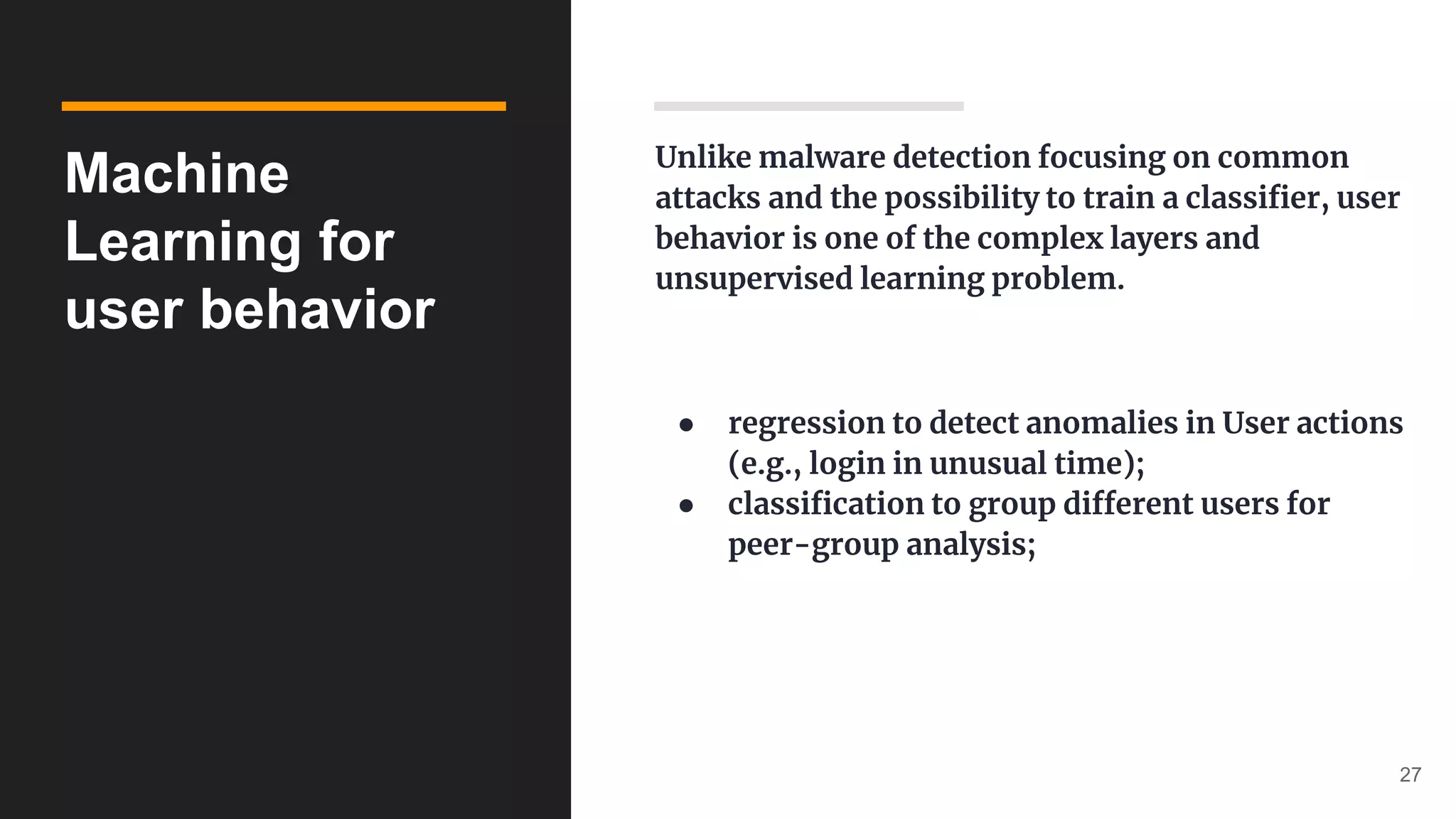 Machine learning in Cyber Security | PPTX