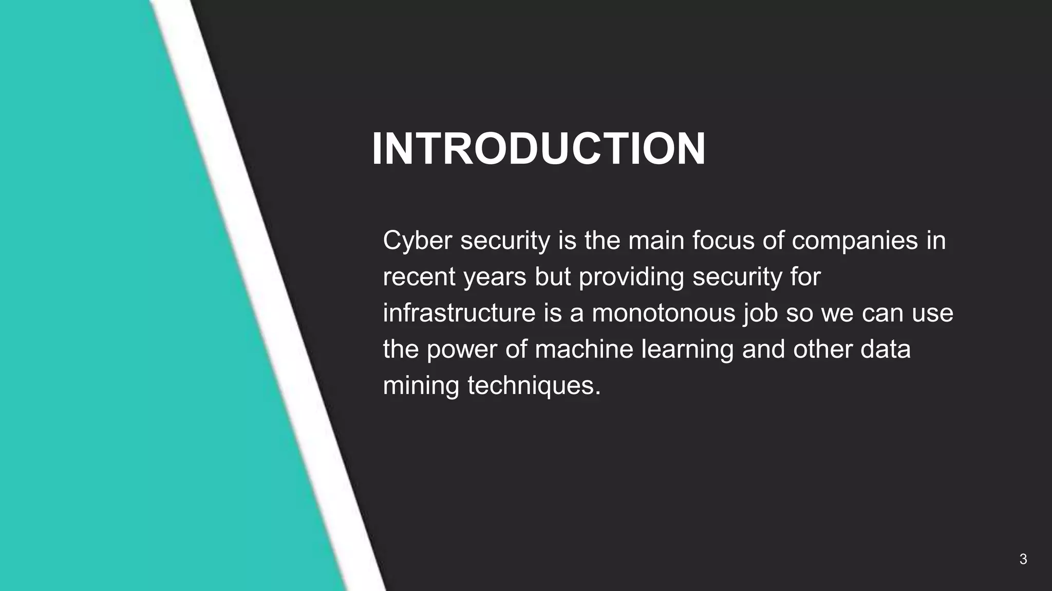 Machine learning in Cyber Security | PPTX