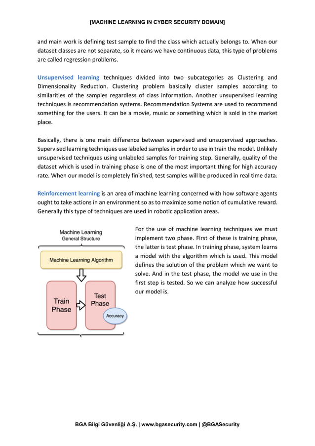 Machine Learning in Cyber Security Domain | PDF