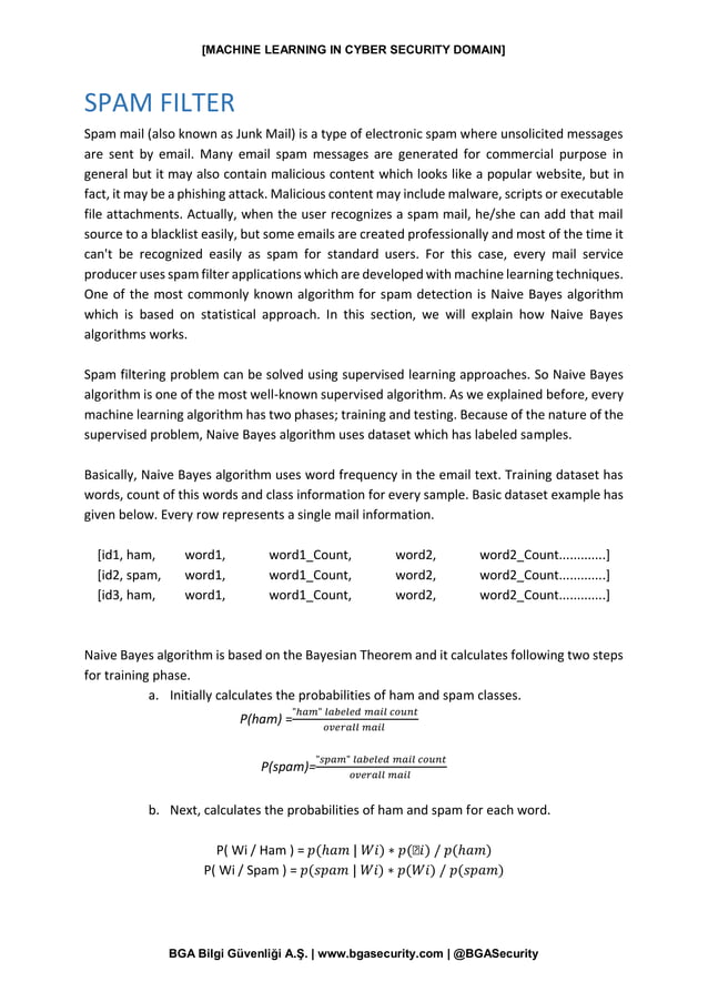 Machine Learning in Cyber Security Domain | PDF