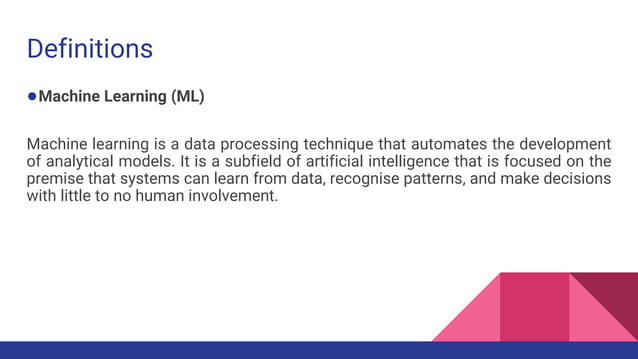 Machine learning in cybersecutiry | PPT