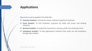 Machine learning in Data Science | PPTX
