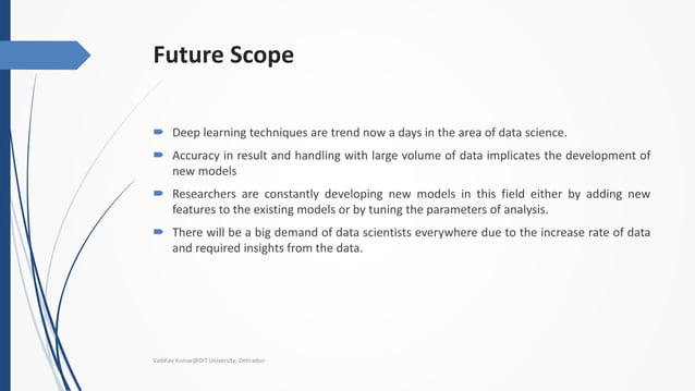 Machine learning in Data Science | PPTX