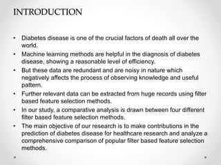 Machine learning in disease diagnosis | PPTX