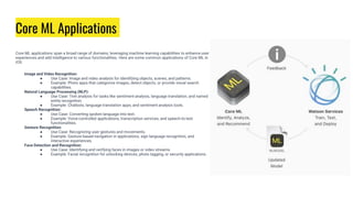 Machine Learning in iOS_ Core ML and its Applications.pptx
