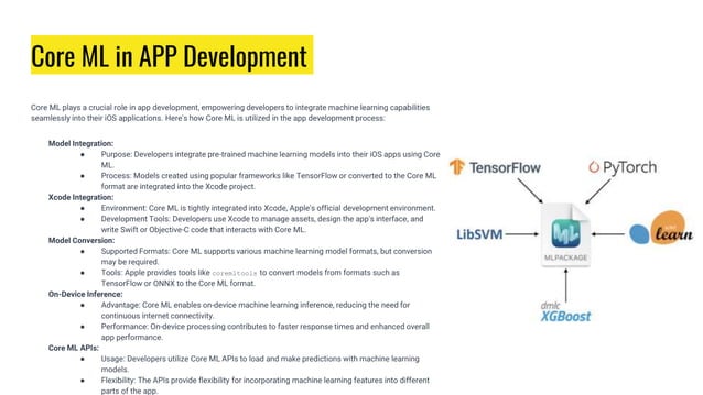 Machine Learning in iOS_ Core ML and its Applications.pptx